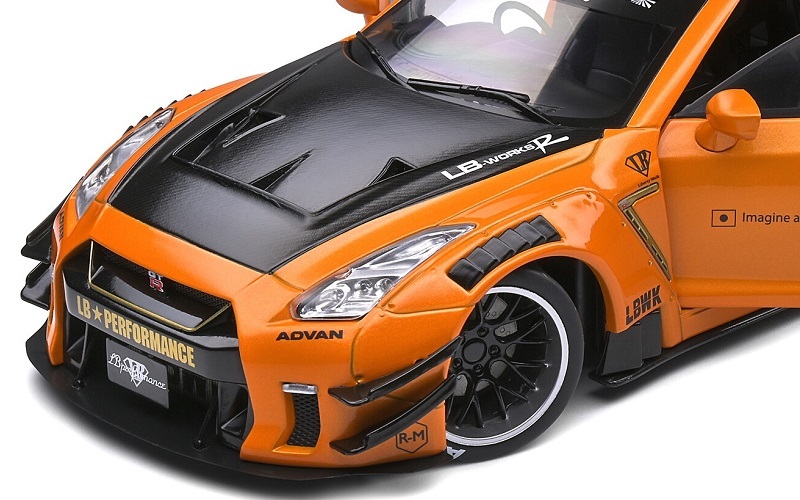 1:18 2020 GTR35 Liberty Walk - Orange - AWESOME COLLECTABLES